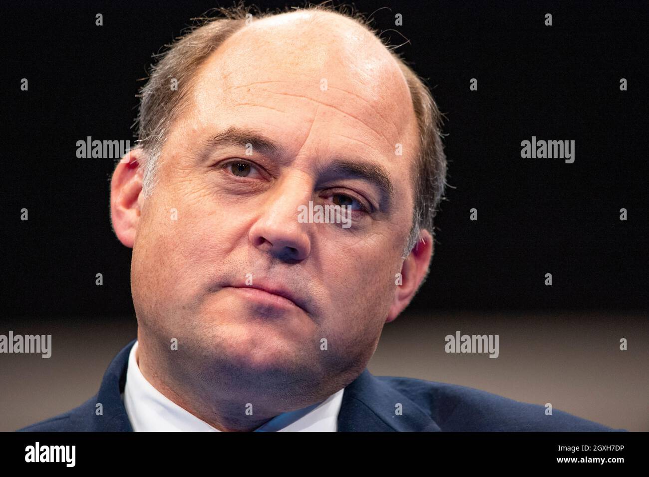 Manchester, England, UK. 5th Oct, 2021. PICTURED: Rt Hon Ben Wallace MP ...