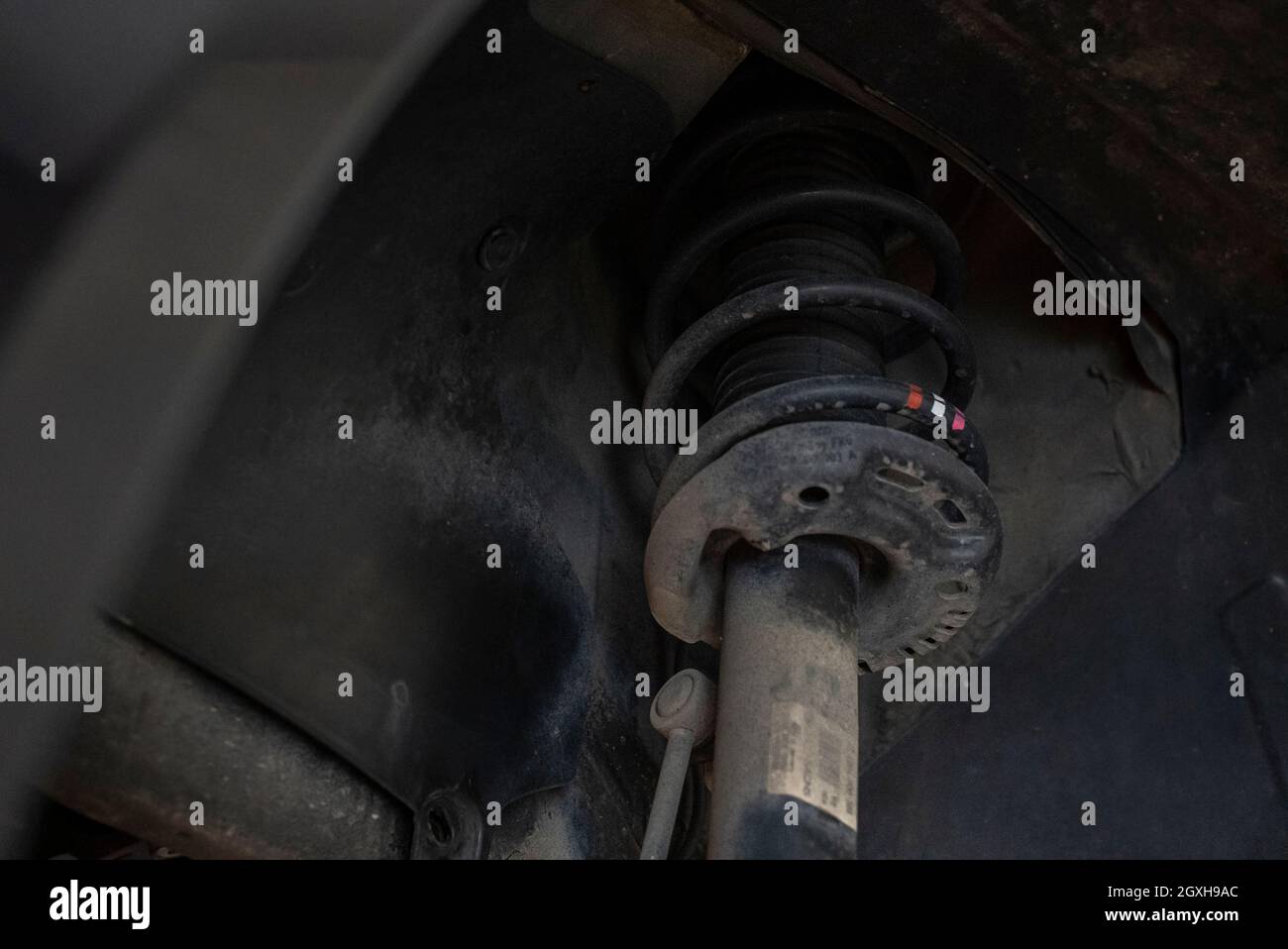 MILAN, ITALY 6 MAY 2021: Car shock absorber Stock Photo - Alamy