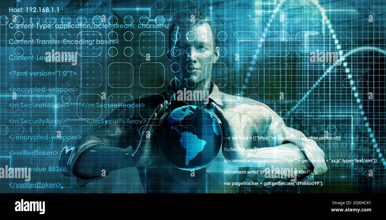 Future Interactive Screen and Advanced Business Tools Concept Stock ...