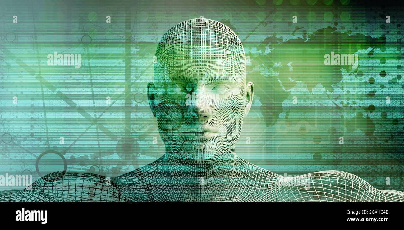 Deep Learning Artificial Intelligence for Machine Concept Stock Photo ... Deep Learning Artificial Intelligence for Machine Concept Stock Photo ...