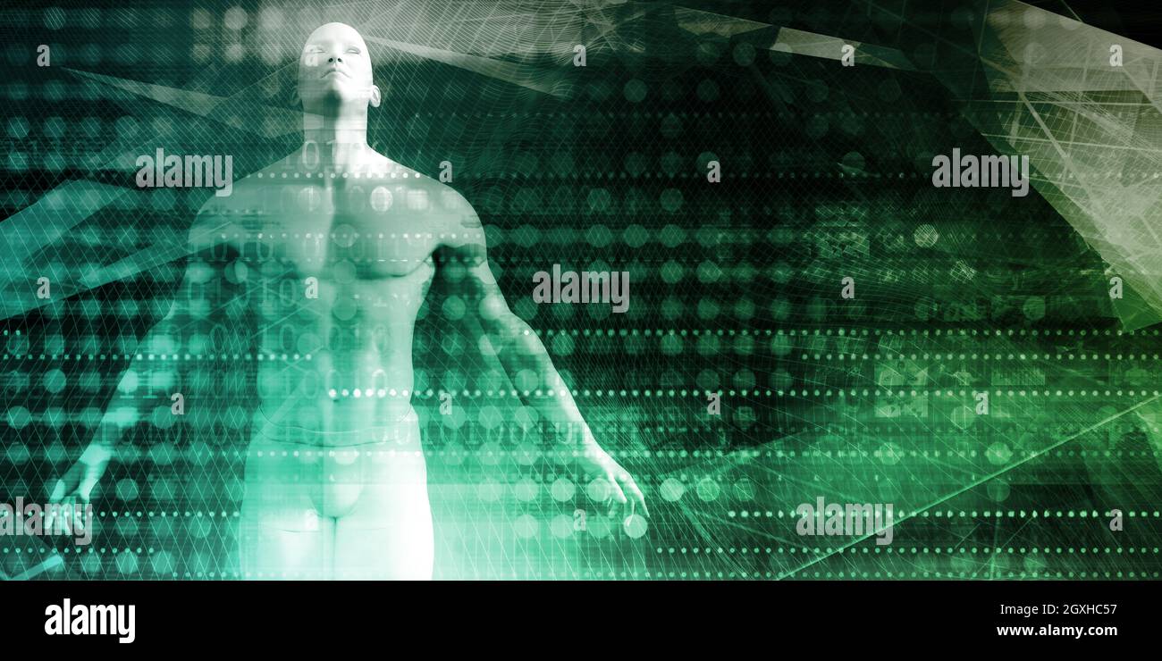 Security Abstract as a Concept Background Art Stock Photo - Alamy