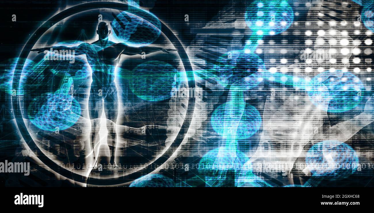 Science Background New Discovery Concept Abstract Art Stock Photo - Alamy