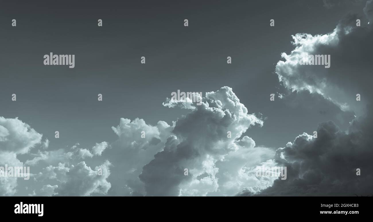 Dark dramatic sky and clouds. Background for death and sad concept ...