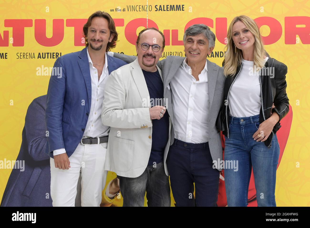 Antonio Guerriero, Maurizio Casagrande, Voncenzo Salemme and Serena ...