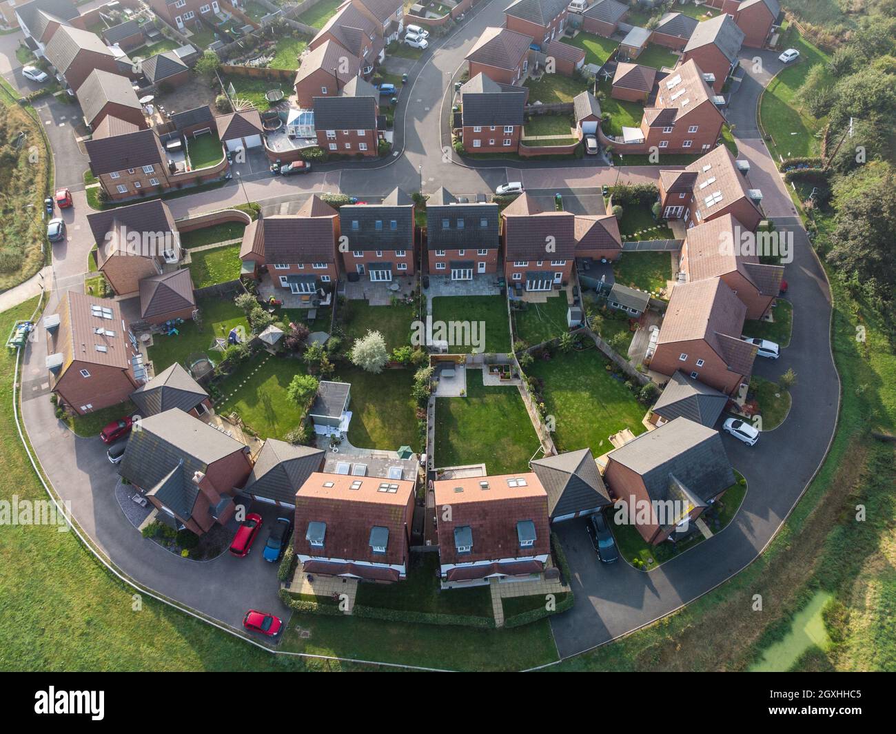 modern housing development Stock Photo - Alamy