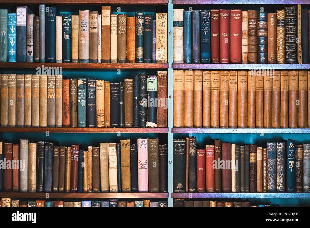 Vintage poem collection hi-res stock photography and images - Alamy