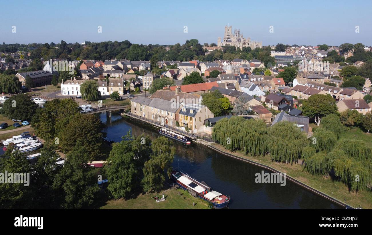 Ely aerial hi-res stock photography and images - Alamy