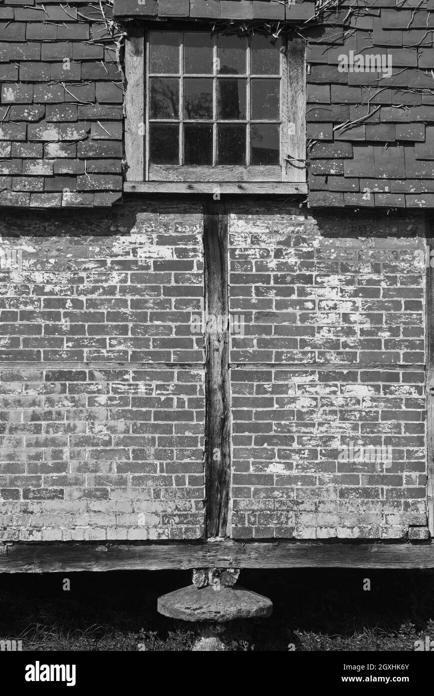 Medieval buildings in the grounds of Cowdray House, Cowdray Park ...