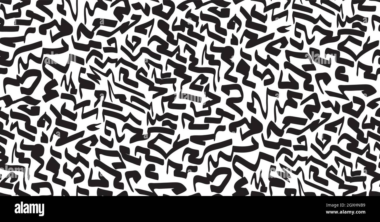 abstract seamless background pattern hand drawn, Vector Stock Vector ...