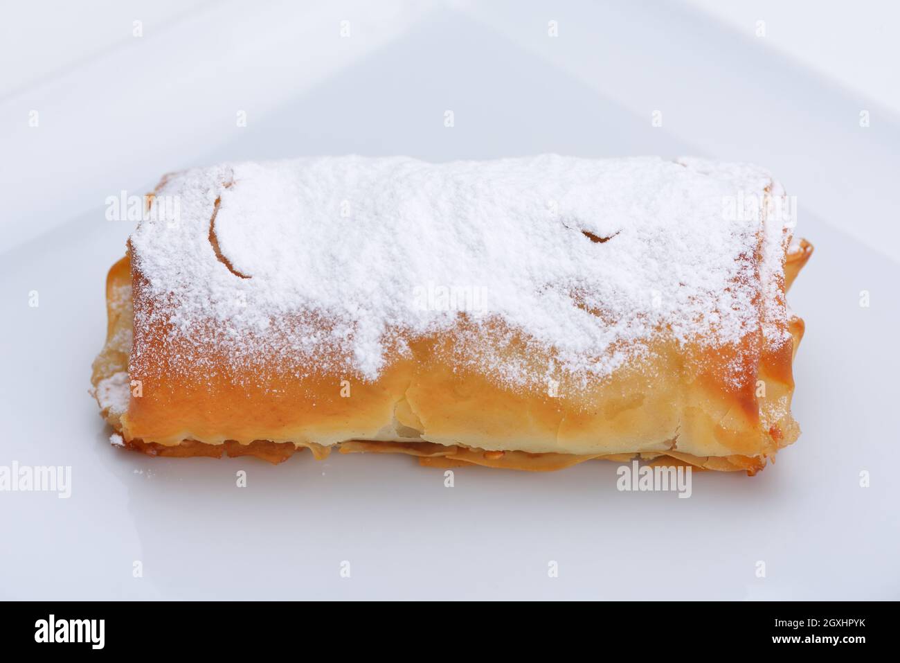 apple pie turkish dessert healthy organic food isolated on white ...