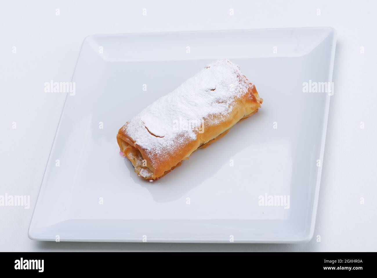 apple pie turkish dessert healthy organic food isolated on white ...