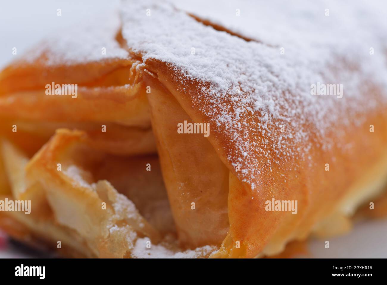 apple pie turkish dessert healthy organic food isolated on white ...