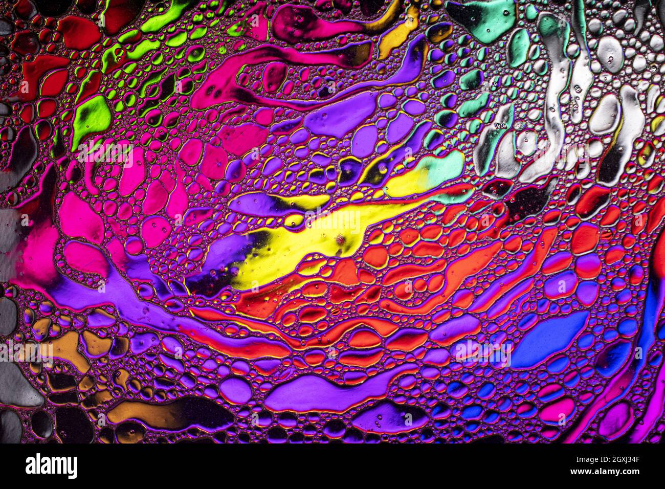 Colorful abstract background with organic shapes Stock Photo - Alamy