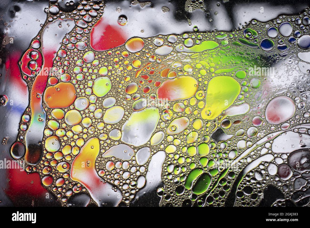 Colorful abstract background with organic shapes Stock Photo - Alamy
