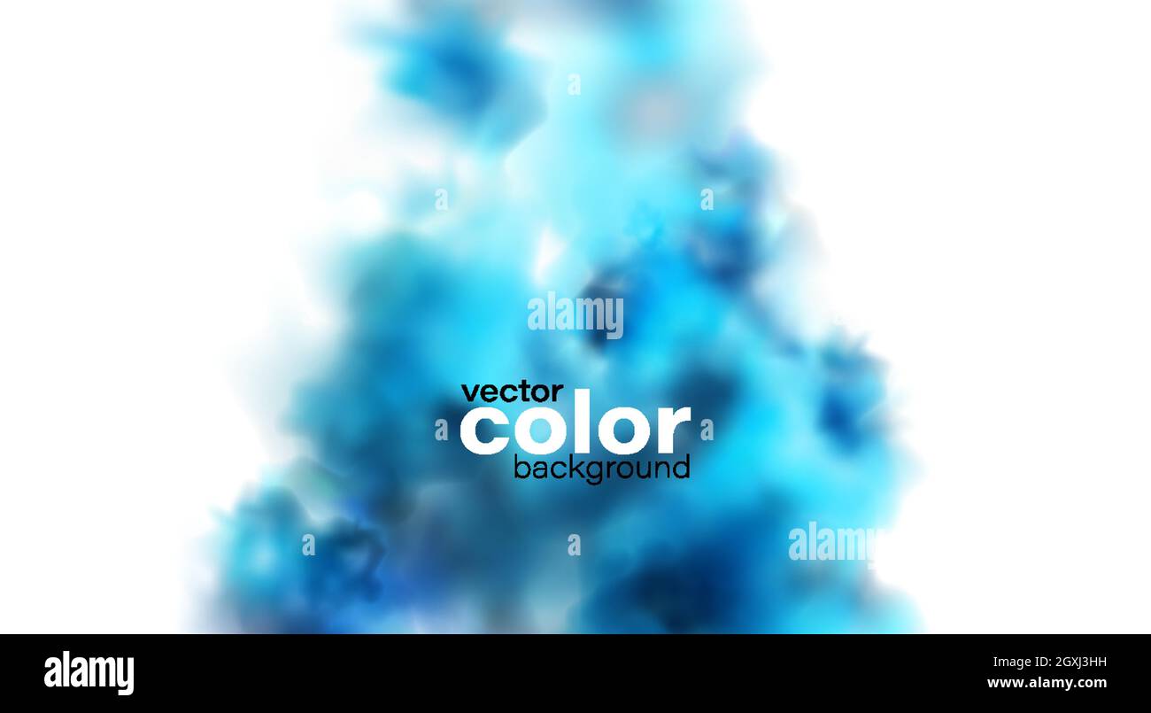 Holiday Abstract shiny color powder cloud design element Stock Vector ...