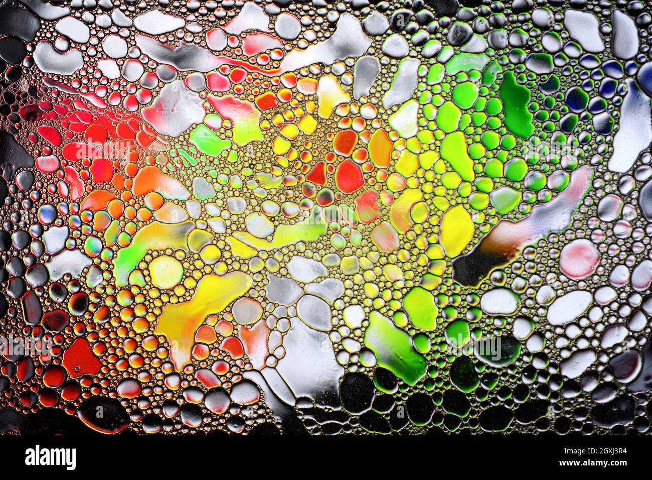 Colorful abstract background with organic shapes Stock Photo - Alamy