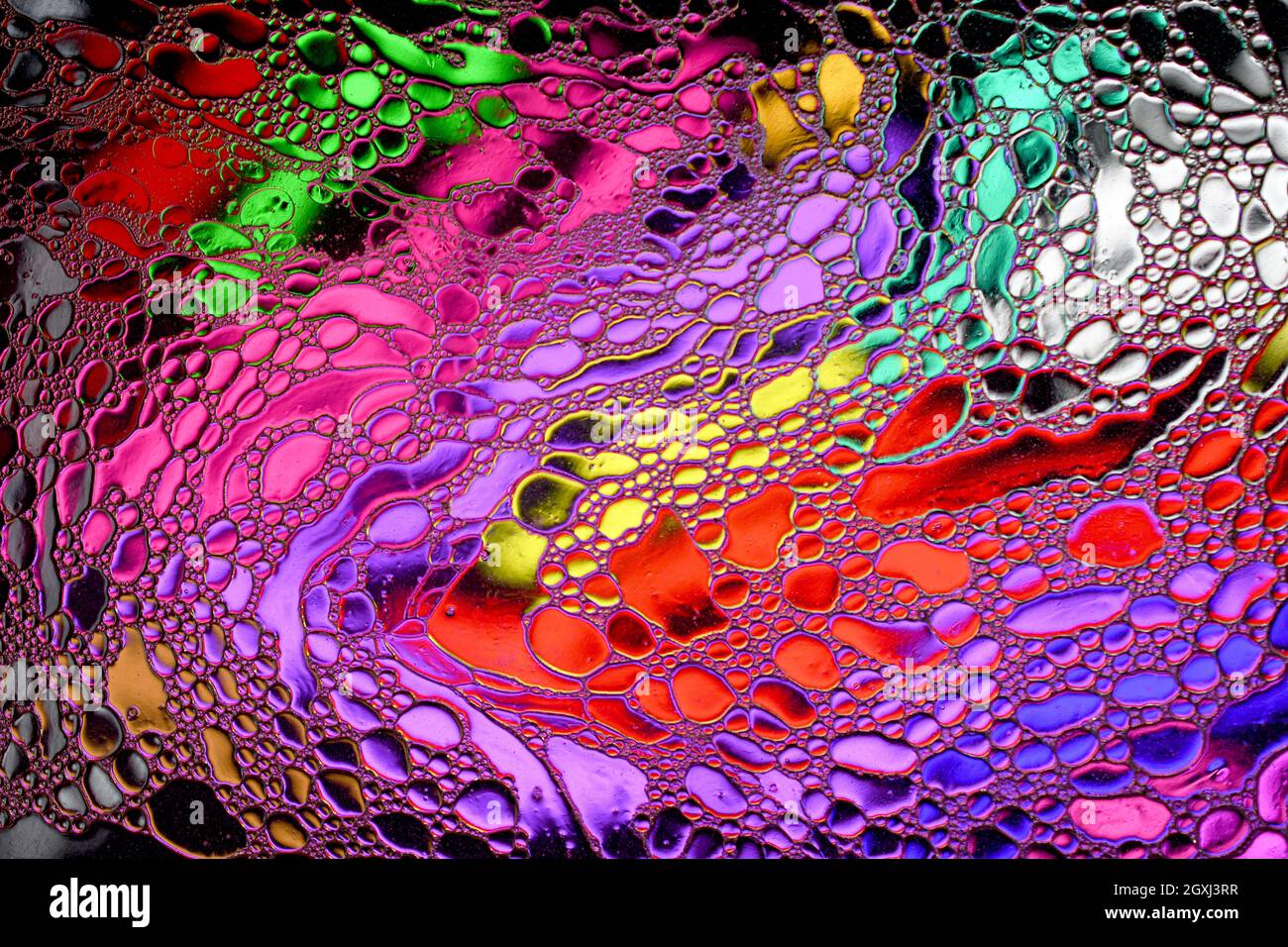 Colorful abstract background with organic shapes Stock Photo - Alamy