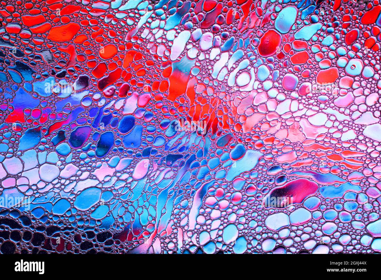 Colorful abstract background with organic shapes Stock Photo - Alamy