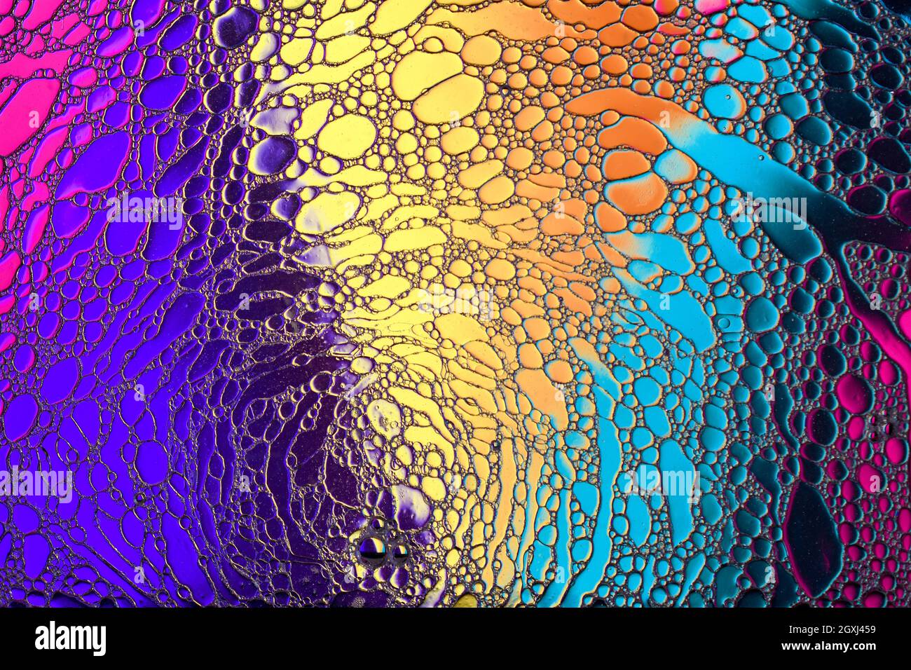 Colorful abstract background with organic shapes Stock Photo - Alamy