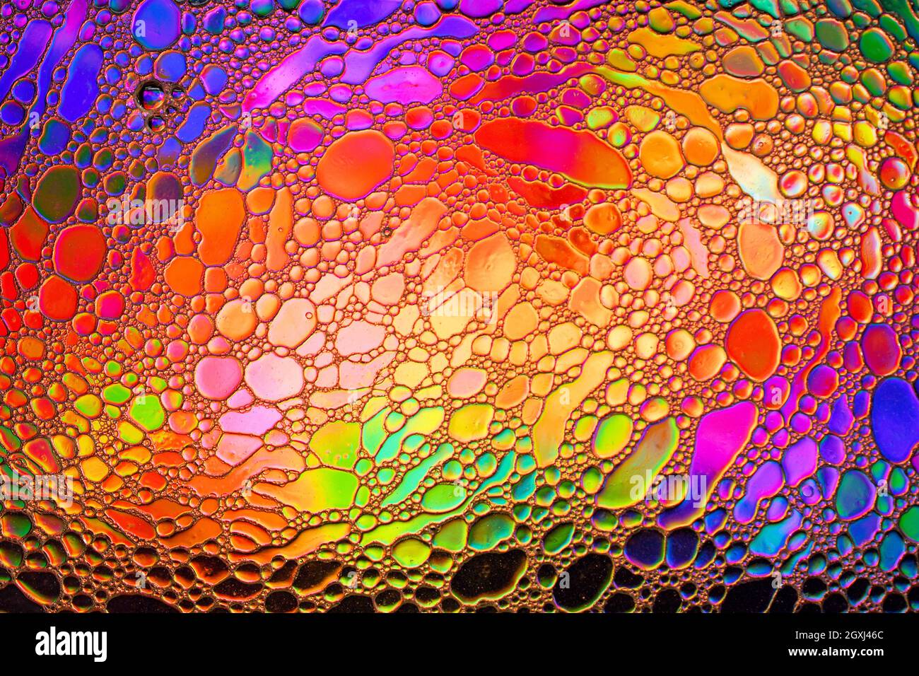 Colorful abstract background with organic shapes Stock Photo - Alamy