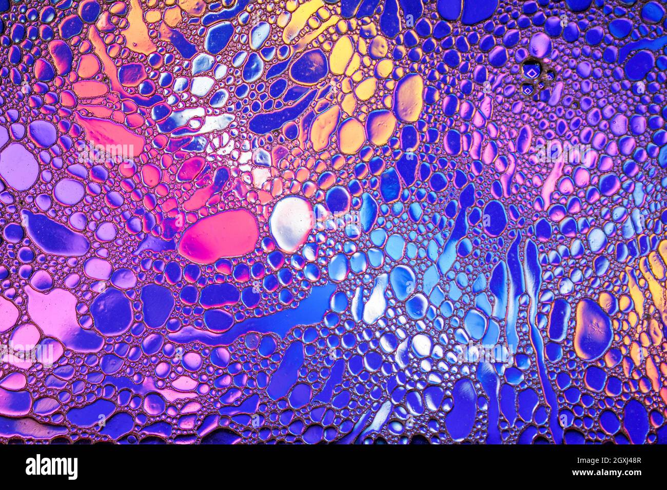 Colorful abstract background with organic shapes Stock Photo - Alamy
