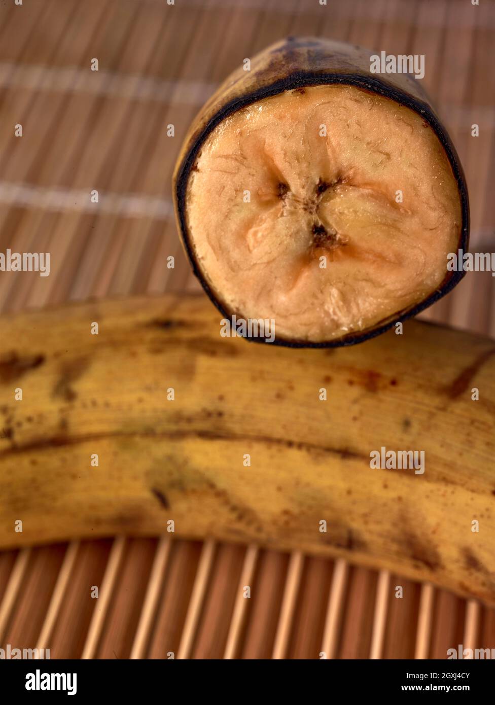 Delicious Plantain cookery ingredient still-life Stock Photo - Alamy