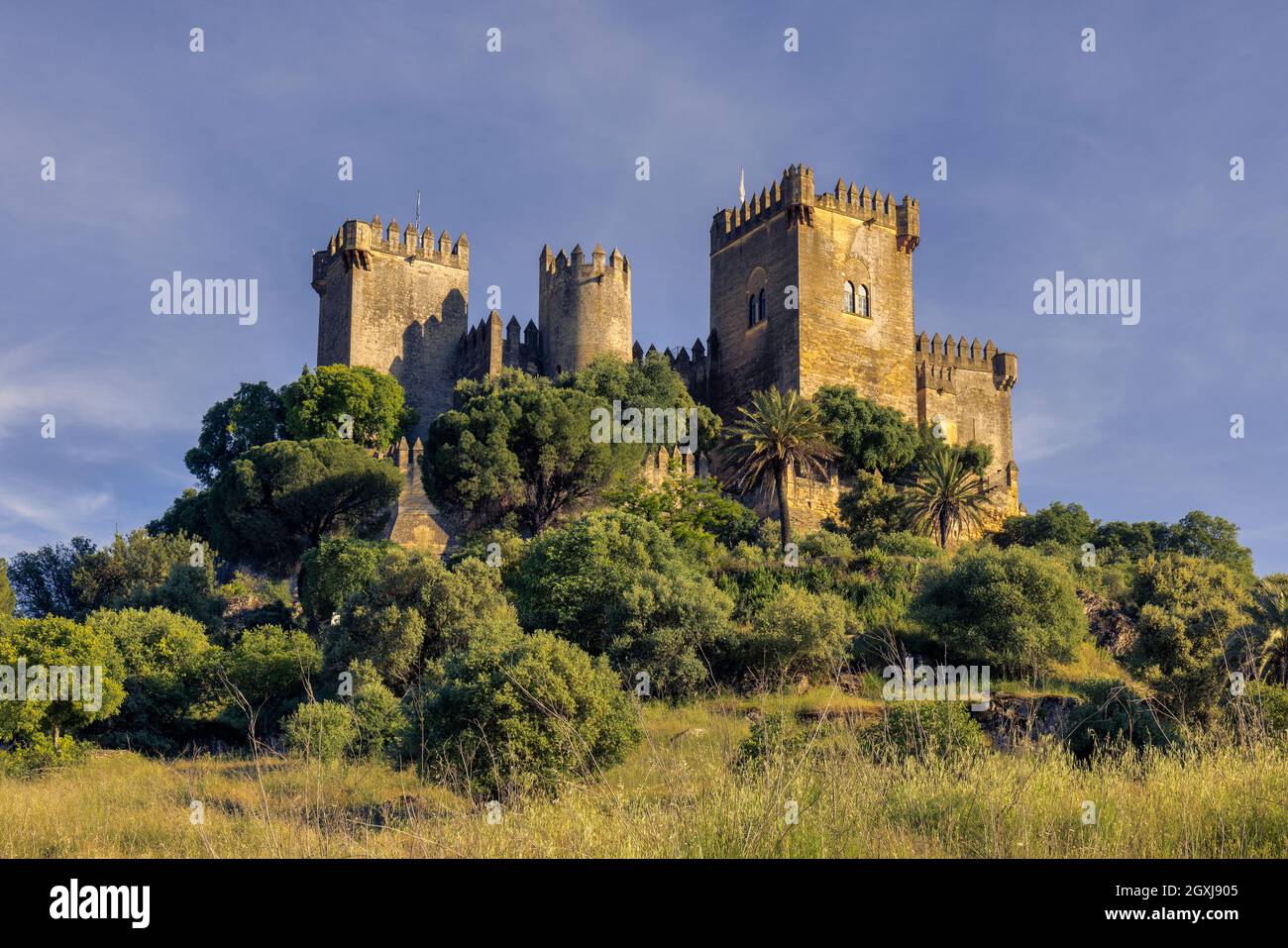Almodovar castle. Almodovar del Rio, Cordoba Province, Andalusia, Spain ...
