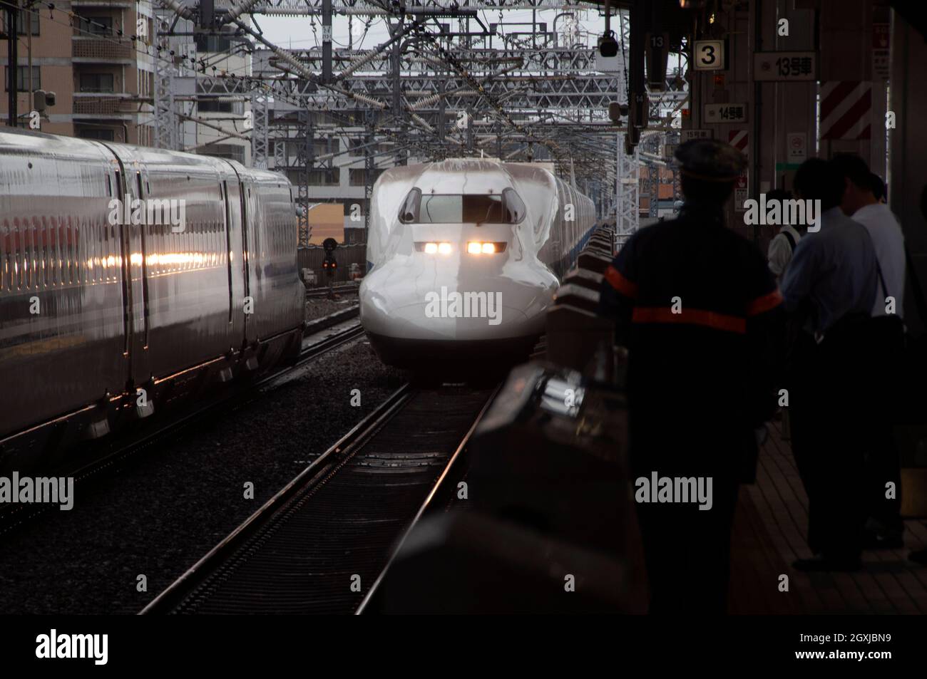 Japan train tracks hi-res stock photography and images - Alamy