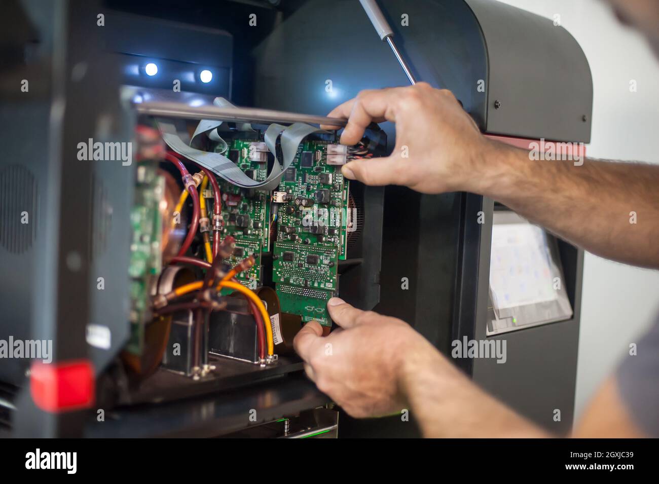 Electrical cubicle panel board hi-res stock photography and images - Alamy