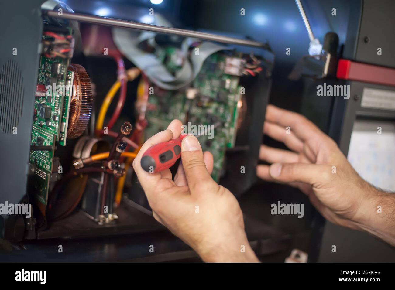 Electrical cubicle panel board hi-res stock photography and images - Alamy