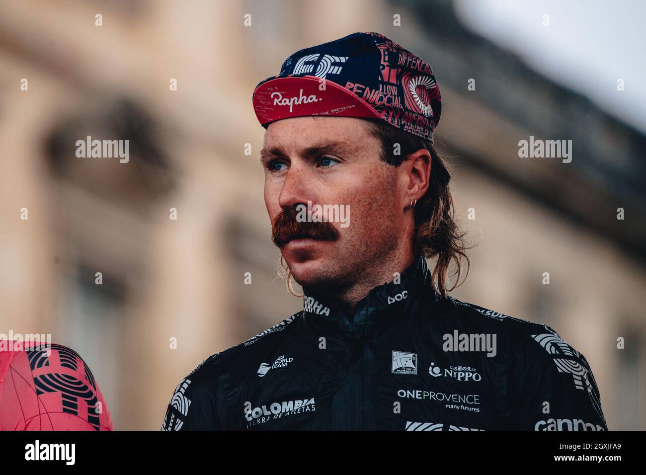 3rd October 2021 Paris-Roubaix. Mitch Docker. Photo by Simon Gill Stock ...