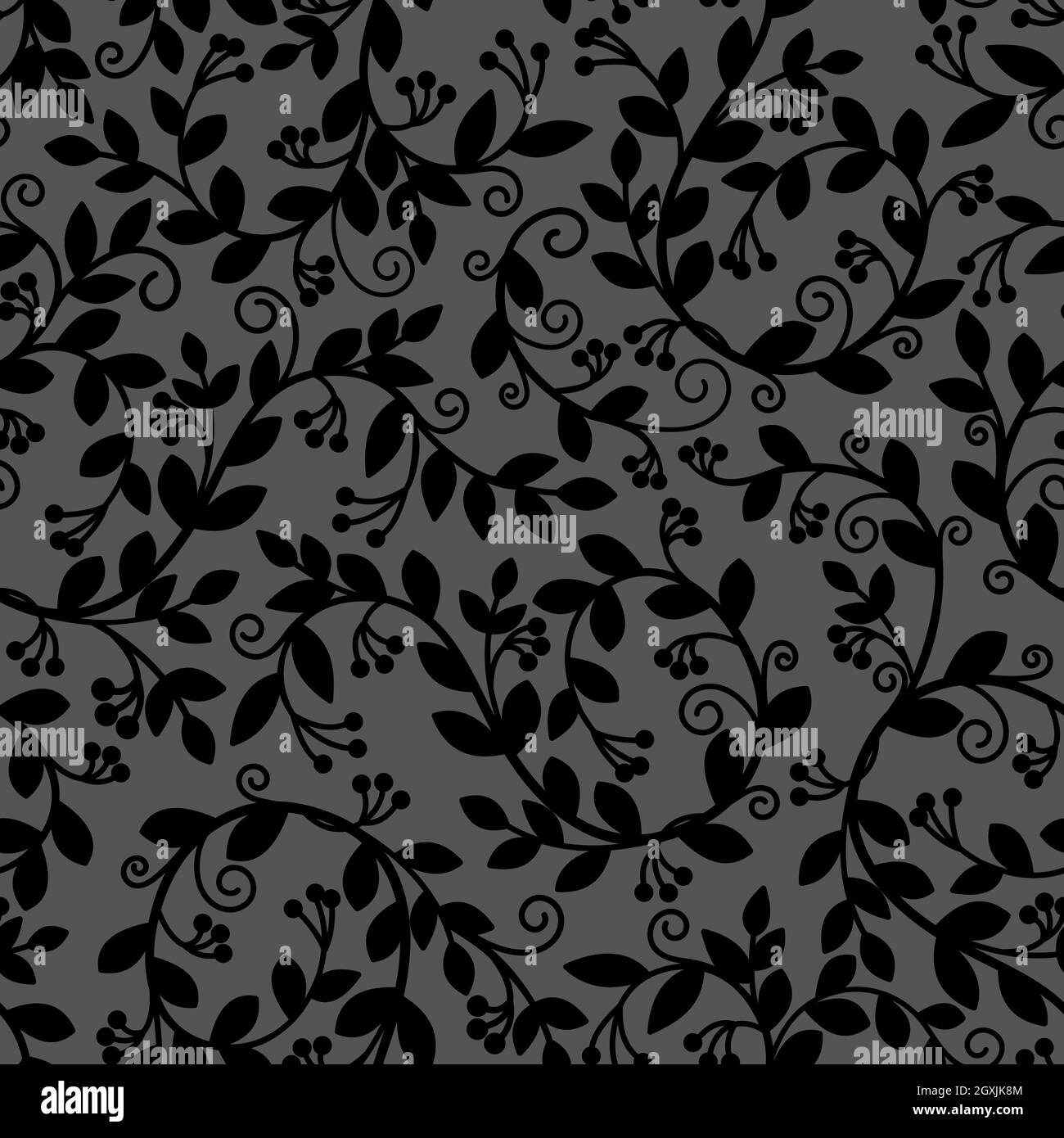Seamless black velvet pattern Stock Vector Image & Art - Alamy