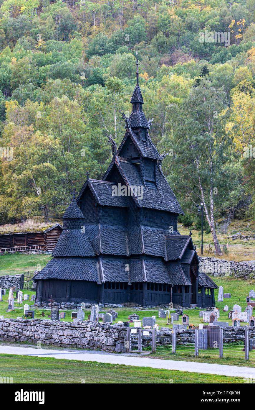 Wooden stave church hi-res stock photography and images - Alamy