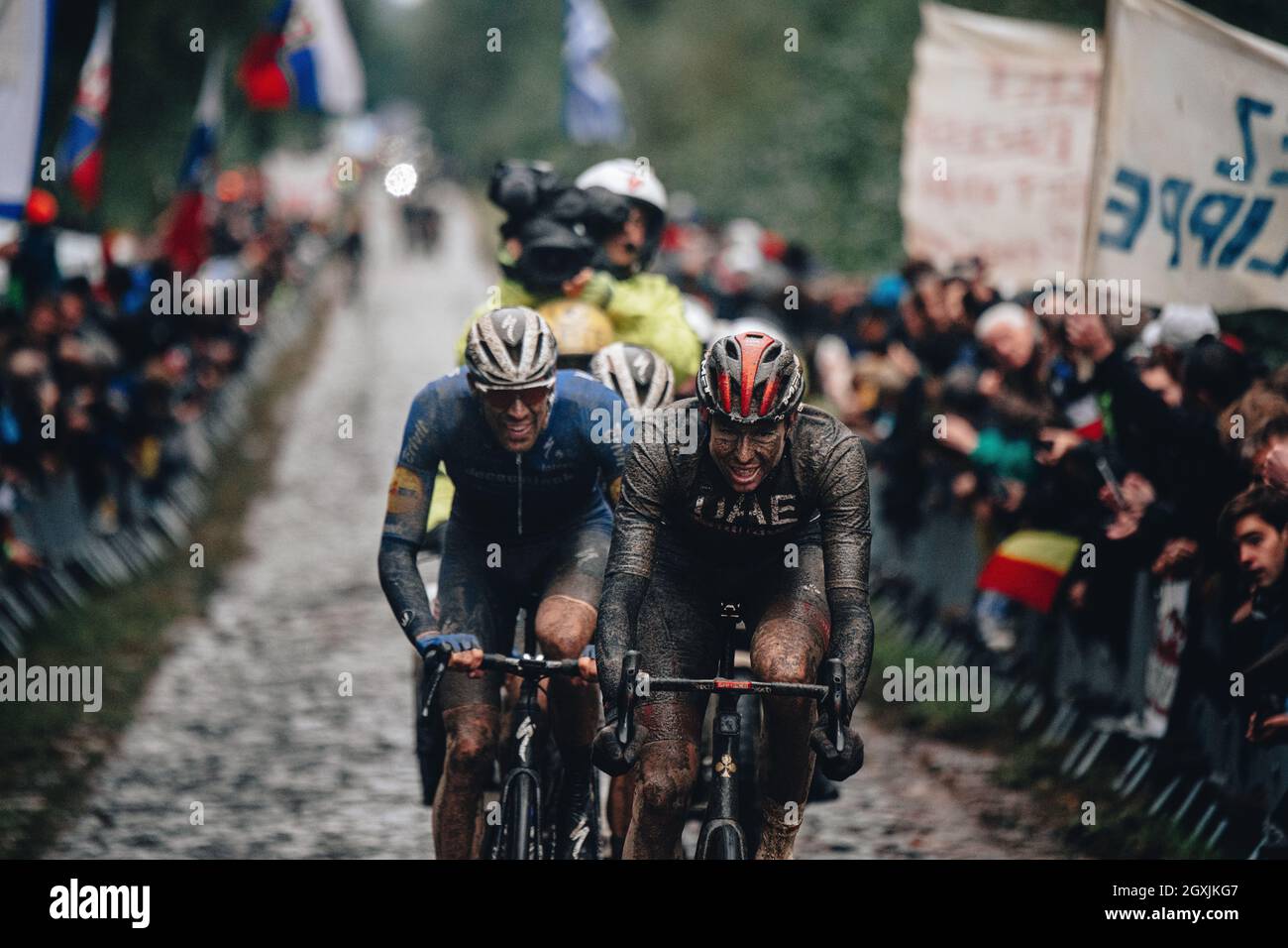 3rd October 2021 Paris-Roubaix. Photo by Simon Gill Stock Photo - Alamy