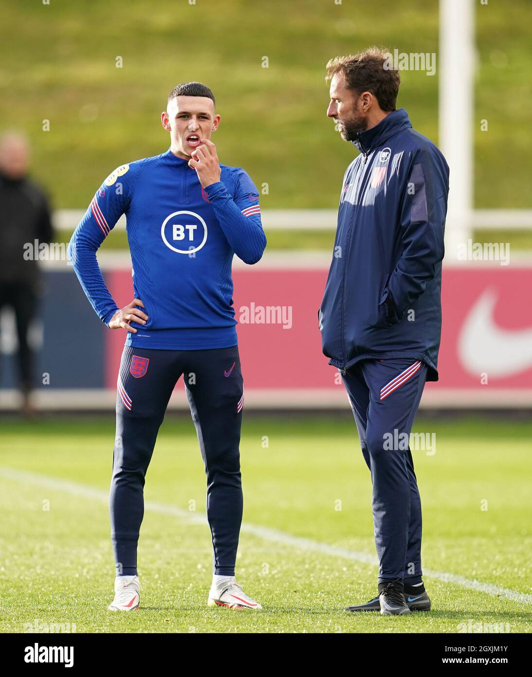 Phil foden england training hi-res stock photography and images - Alamy