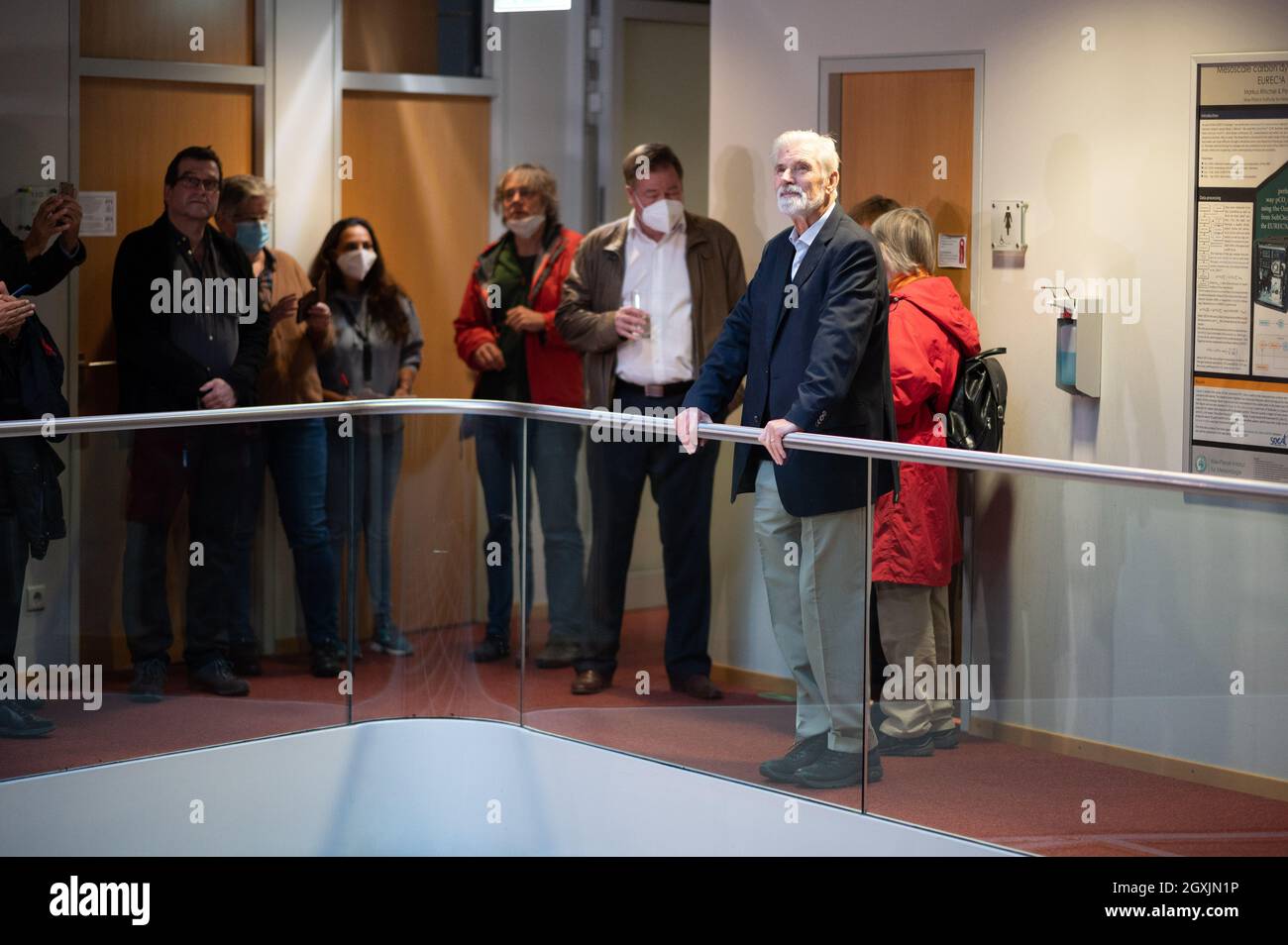Hamburg, Germany. 05th Oct, 2021. Klaus Hasselmann, climate researcher ...