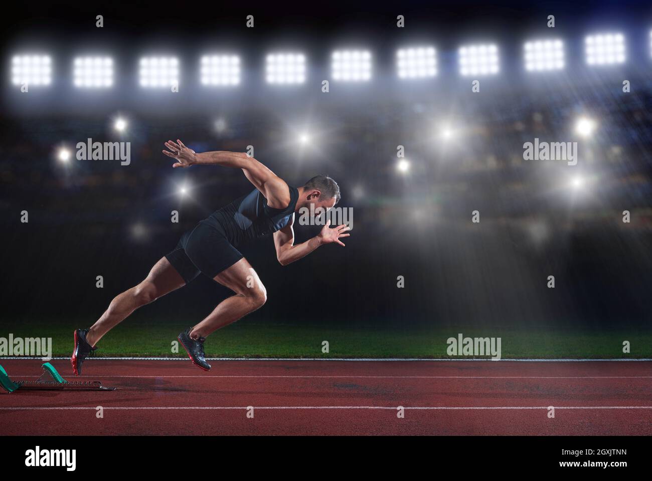 Marie Jose Perec Starting Blocks