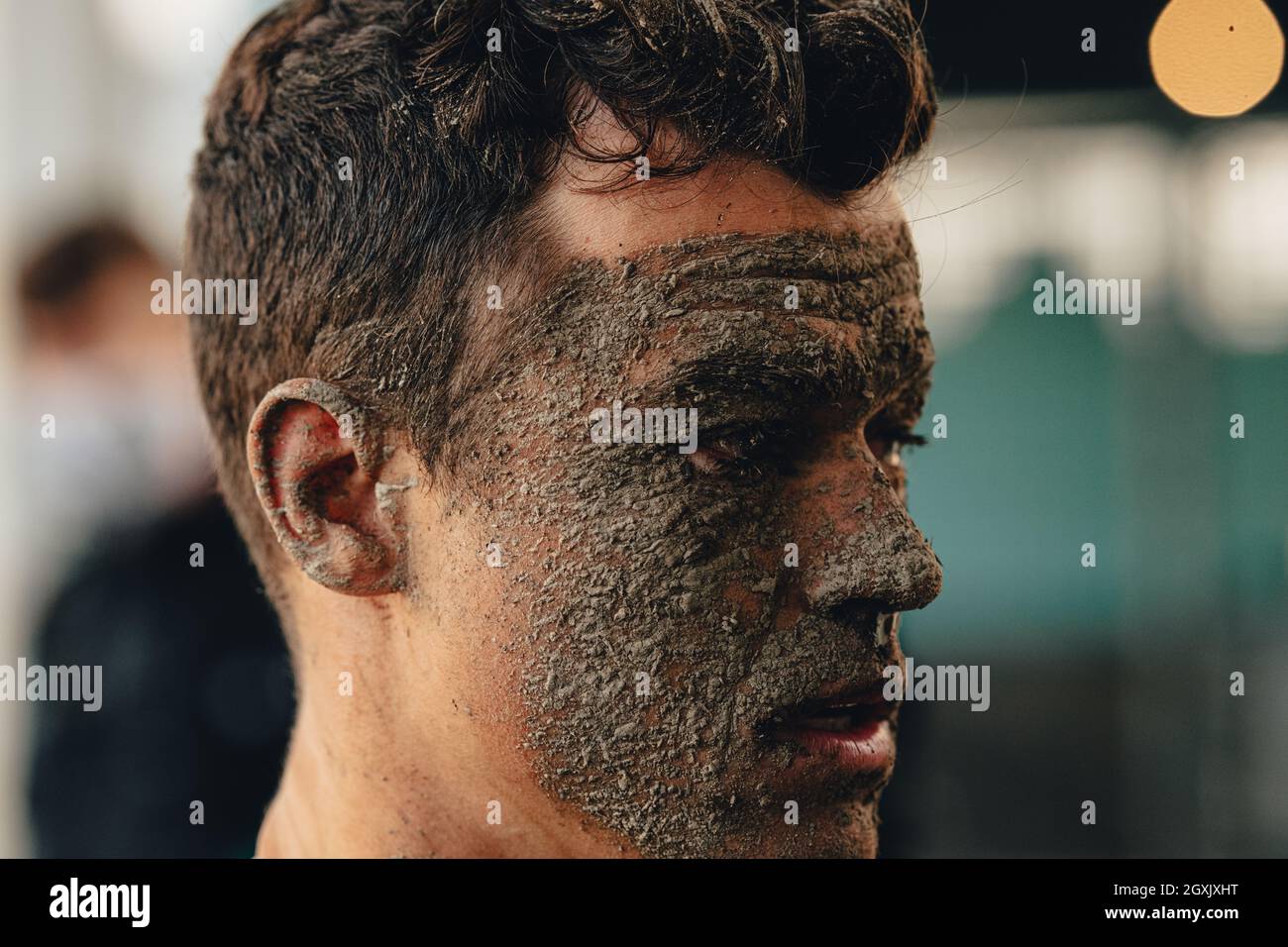 3rd October 2021 Paris-Roubaix. Alex Kirsch. Photo by Simon Gill Stock ...