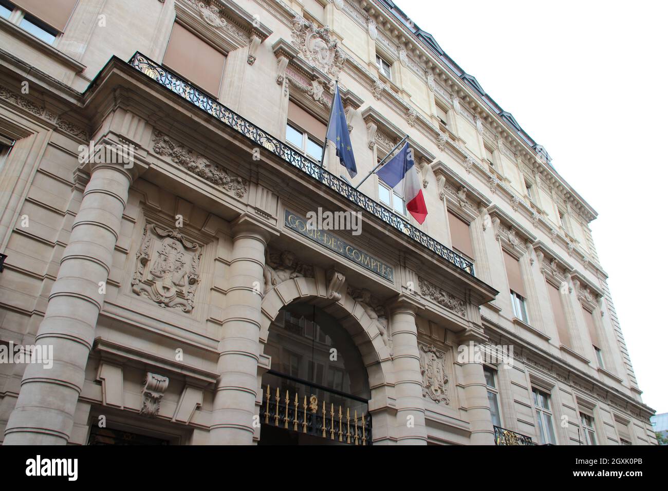 court of audit (cour des comptes) in paris (france Stock Photo - Alamy