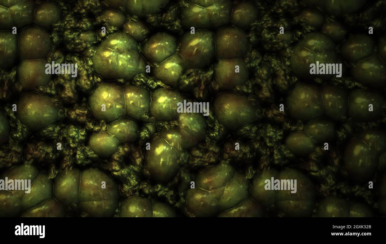 3d illustration - abstract background with disgusting slimy bowels ...