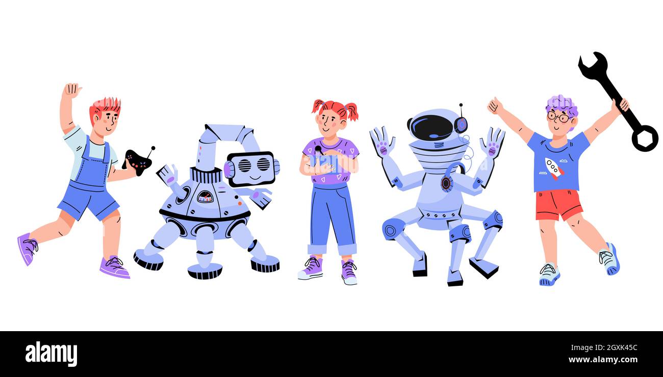 Kids electronic, robotics and engineering education. Children ...