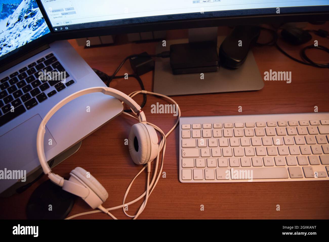 tools for working in the studio for graphic design Stock Photo - Alamy