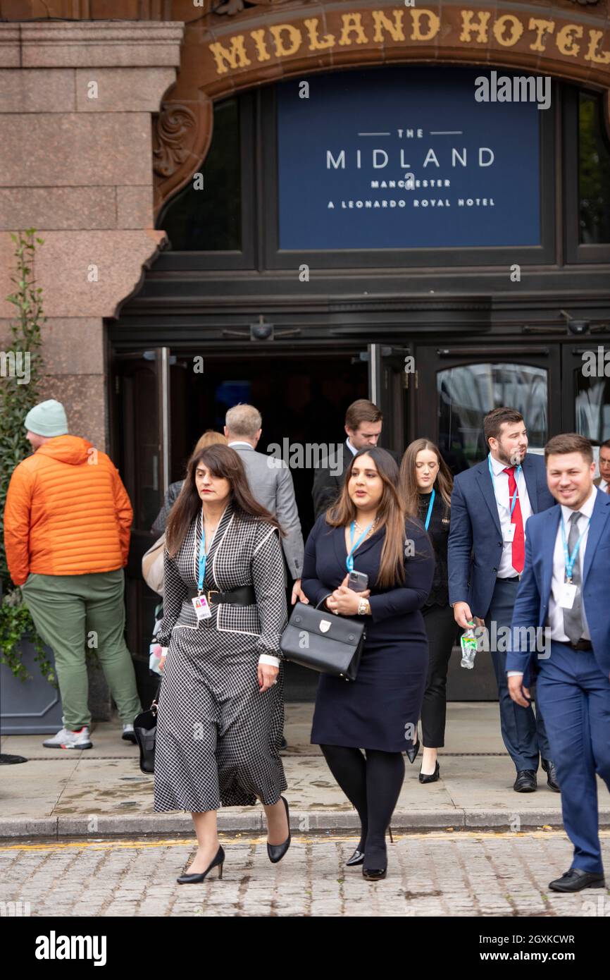 Manchester, England, UK. 5th Oct, 2021. PICTURED: Pam Gosal MSP ...