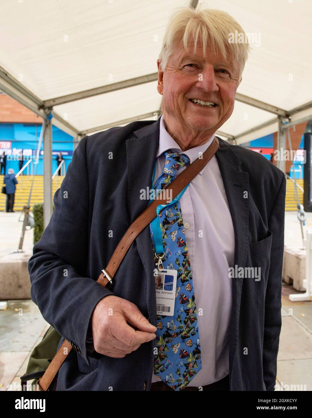 Manchester, England, UK. 5th Oct, 2021. PICTURED: Stanley Johnson ...