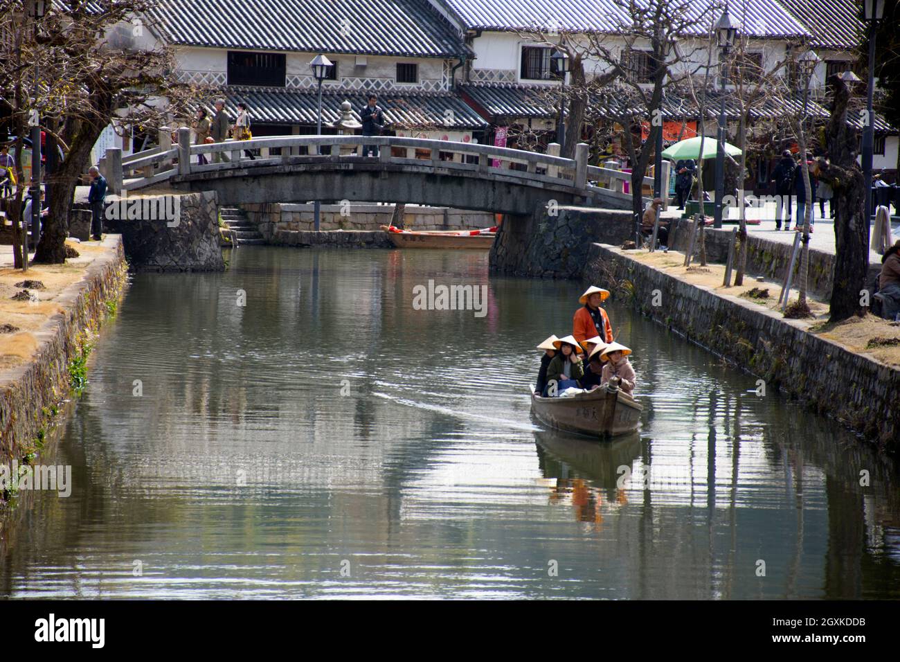 Traditional scene in a Japanese village, Okayama, Japan Stock Photo - Alamy