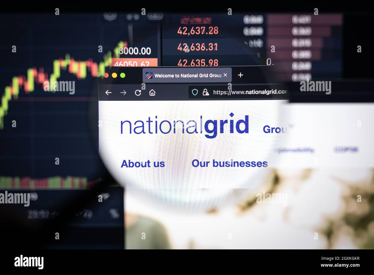 Nationalgrid logo hi-res stock photography and images - Alamy