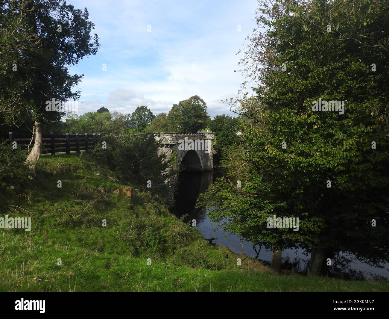 Tongland Bridge near Kirkcudbright, Dumfries & Galloway, Scotland. It ...