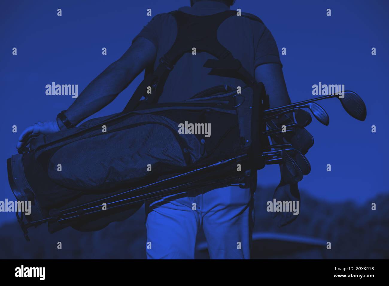 Golfers walking close hi-res stock photography and images - Alamy