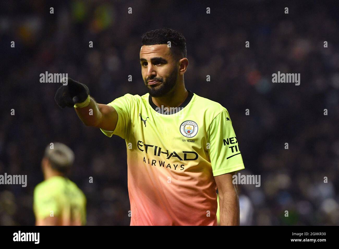 Manchester City's Riyad Mahrez Stock Photo - Alamy