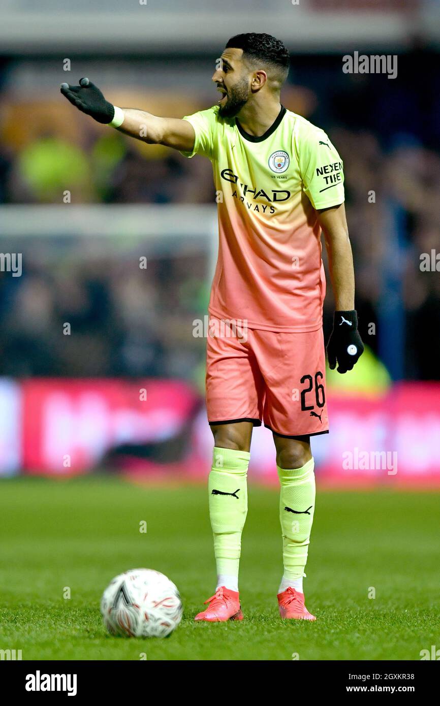 Manchester City's Riyad Mahrez Stock Photo - Alamy